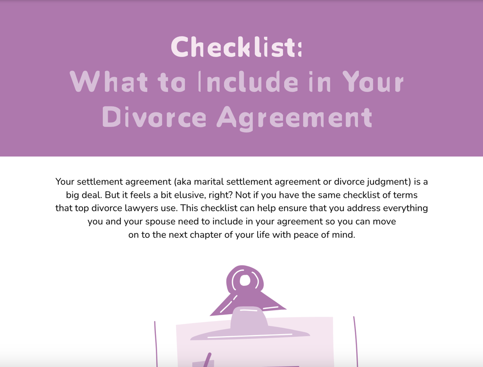 Divorce Planner & Strategy Guide | Hello Divorce